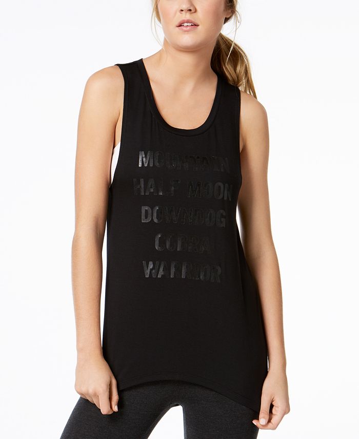 Gaiam Ana Poses Graphic Tank Top - Macy's