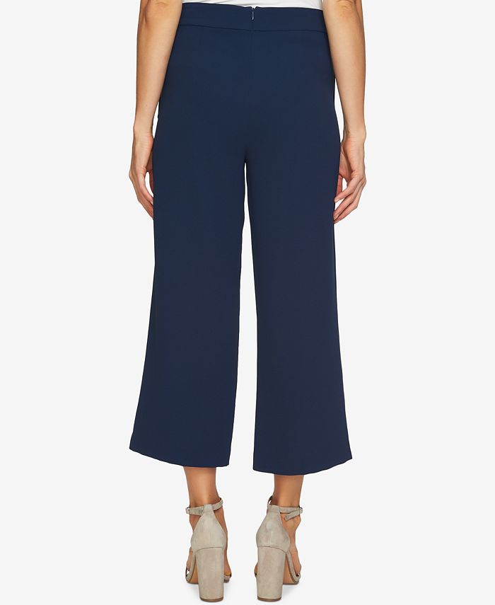 CeCe Wide-Leg Soft Pants - Macy's
