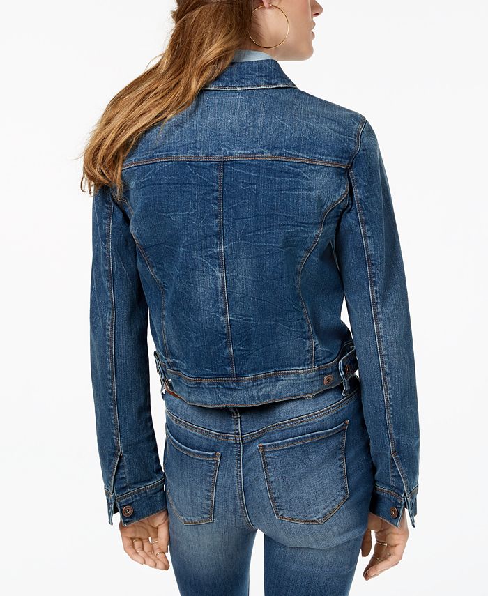 Jessica Simpson Peony Denim Jacket - Macy's