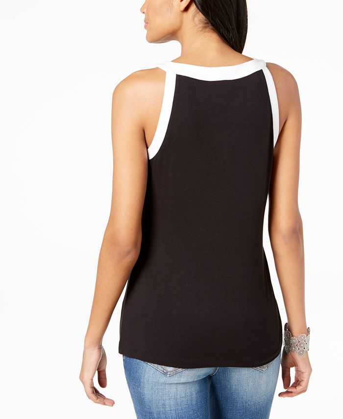 INC International Concepts INC Colorblocked Tank Top, Created for Macy ...