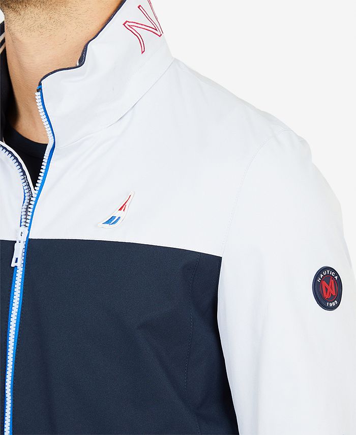 Nautica Men's Colorblocked Jacket - Macy's