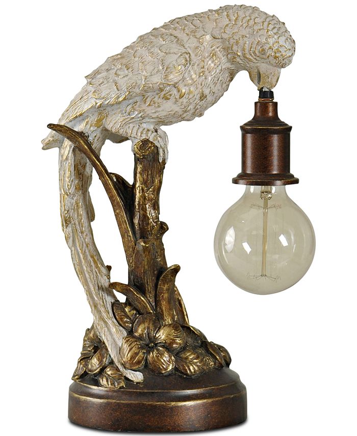 StyleCraft Poly Parrot Table Lamp - Macy's