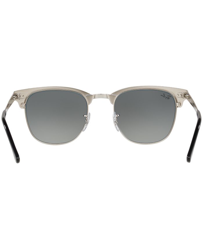 Ray-Ban Sunglasses, RB3716 CLUBMASTER METAL - Macy's