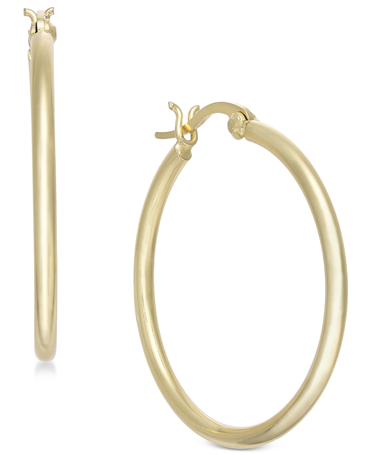 Click here for And Now This Silver Plated Polished Tube Medium Ho... prices