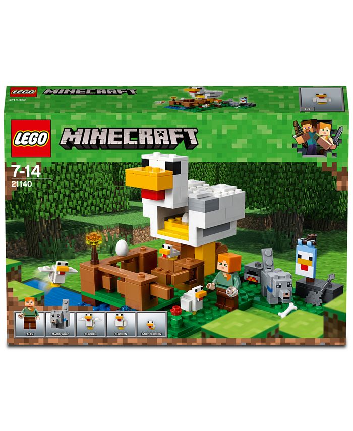 LEGO® Minecraft The Chicken Coop Set 21140 - Macy's