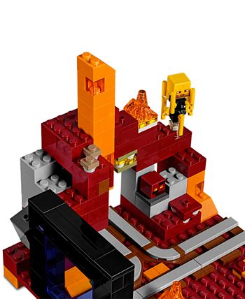 LEGO® Minecraft The Nether Portal Set 21143 - Macy's