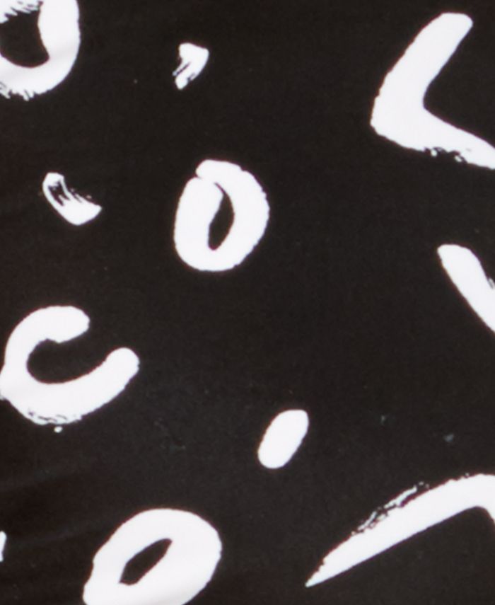 Volcom Tag Ur It Printed Reversible One-Shoulder Bikini Top - Macy's