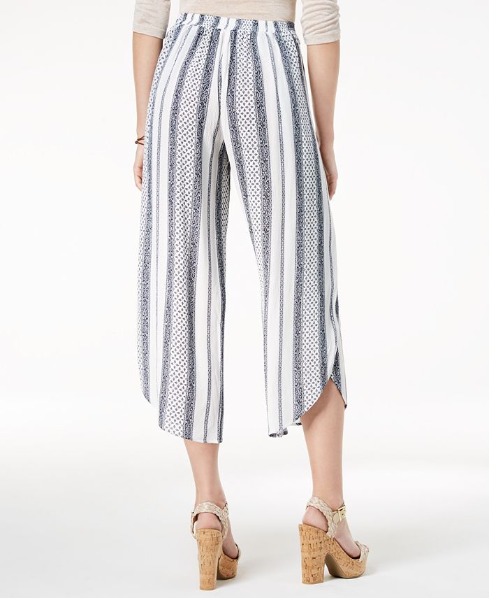 American Rag Juniors' Cropped Flyaway Pants, Created for Macy's - Macy's