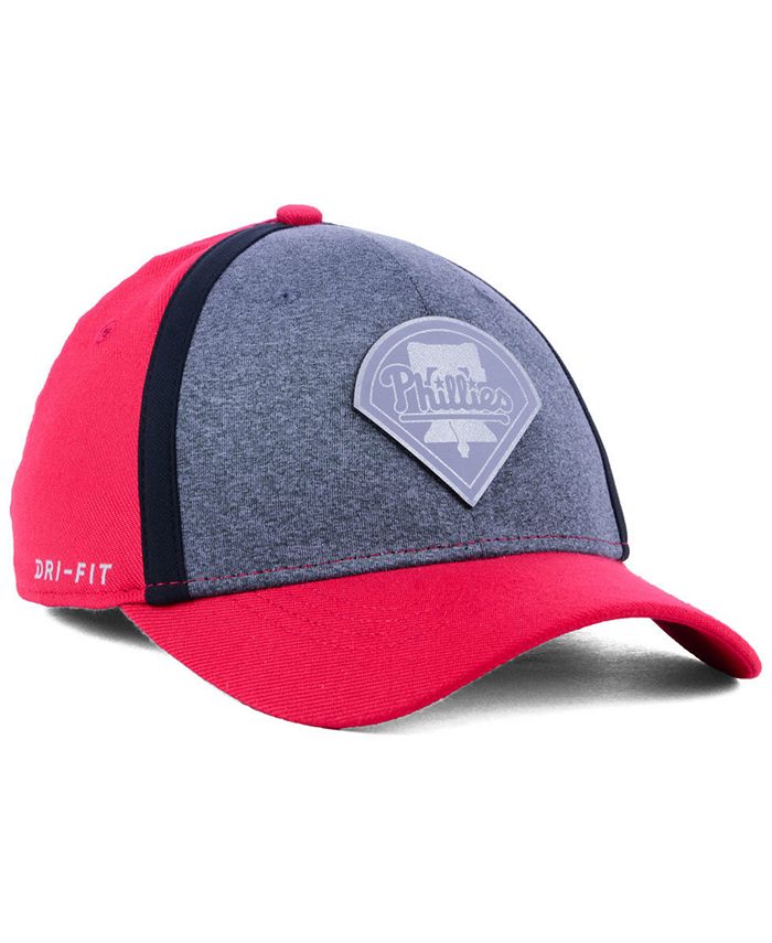 Nike Philadelphia Phillies Team Color Reflective Swooshflex Cap - Macy's