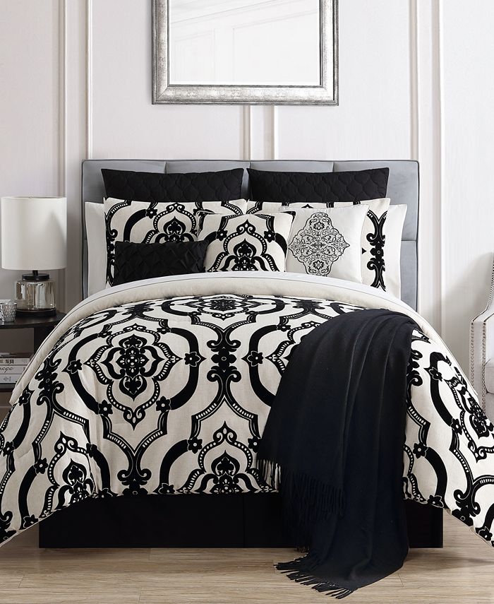 VCNY Home Zuri 14-Pc. King Comforter Set - Macy's