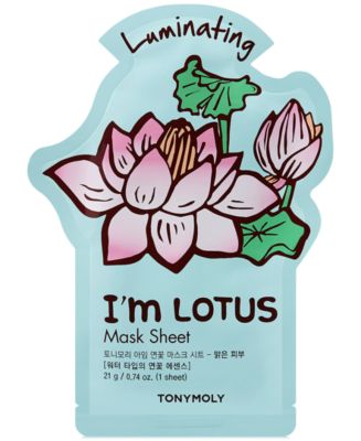 TONYMOLY I'm Lotus Sheet Mask - (Luminating) - Macy's