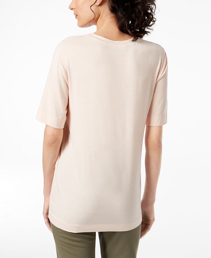 Love Moschino Love Logo Top - Macy's