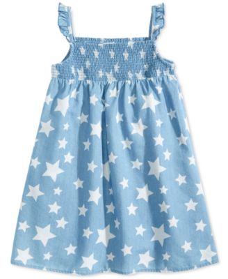 Epic Threads Little Girls Star-Print Dress, Created for Macy's - Macy's