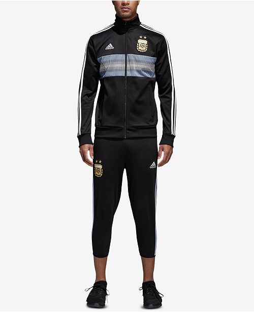 adidas Men's Argentina AFA Soccer Track Jacket & Reviews - Coats ...
