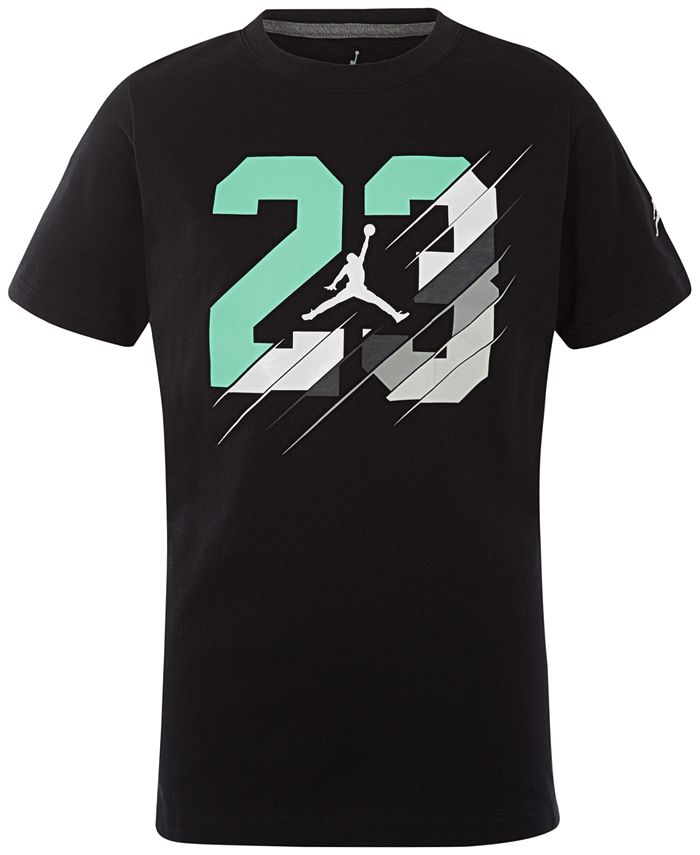 Jordan Big Boys 23-Print Cotton T-Shirt - Macy's