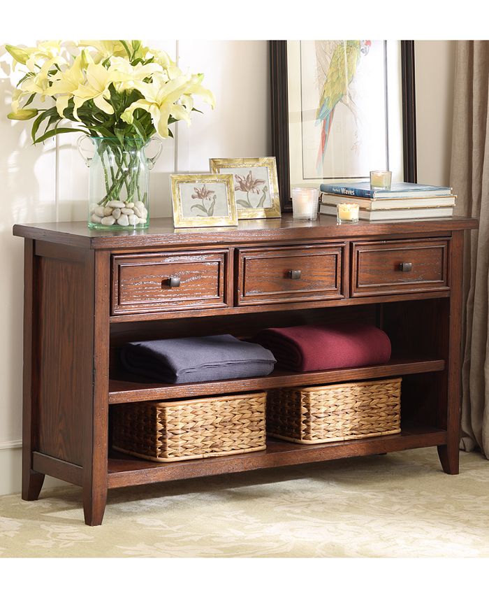 Furniture Brock Console Table - Macy's