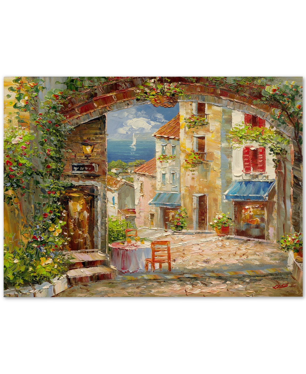 Click here for Rio Capri Isle Canvas Art - 47 x 35 prices