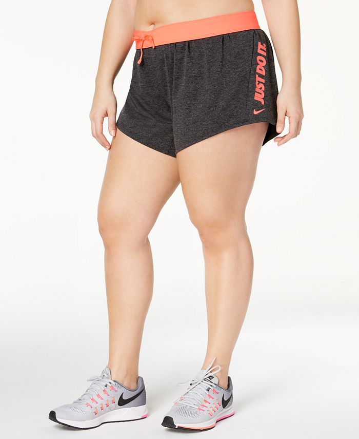Nike Plus Size Dry Training Shorts Macys