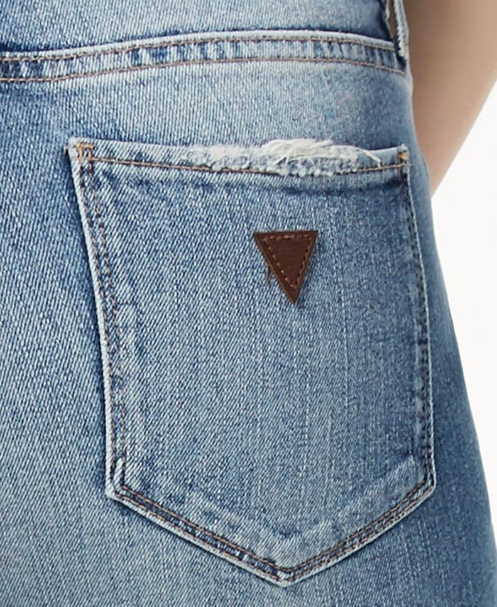 GUESS Ripped Skinny Jeans - Macy's