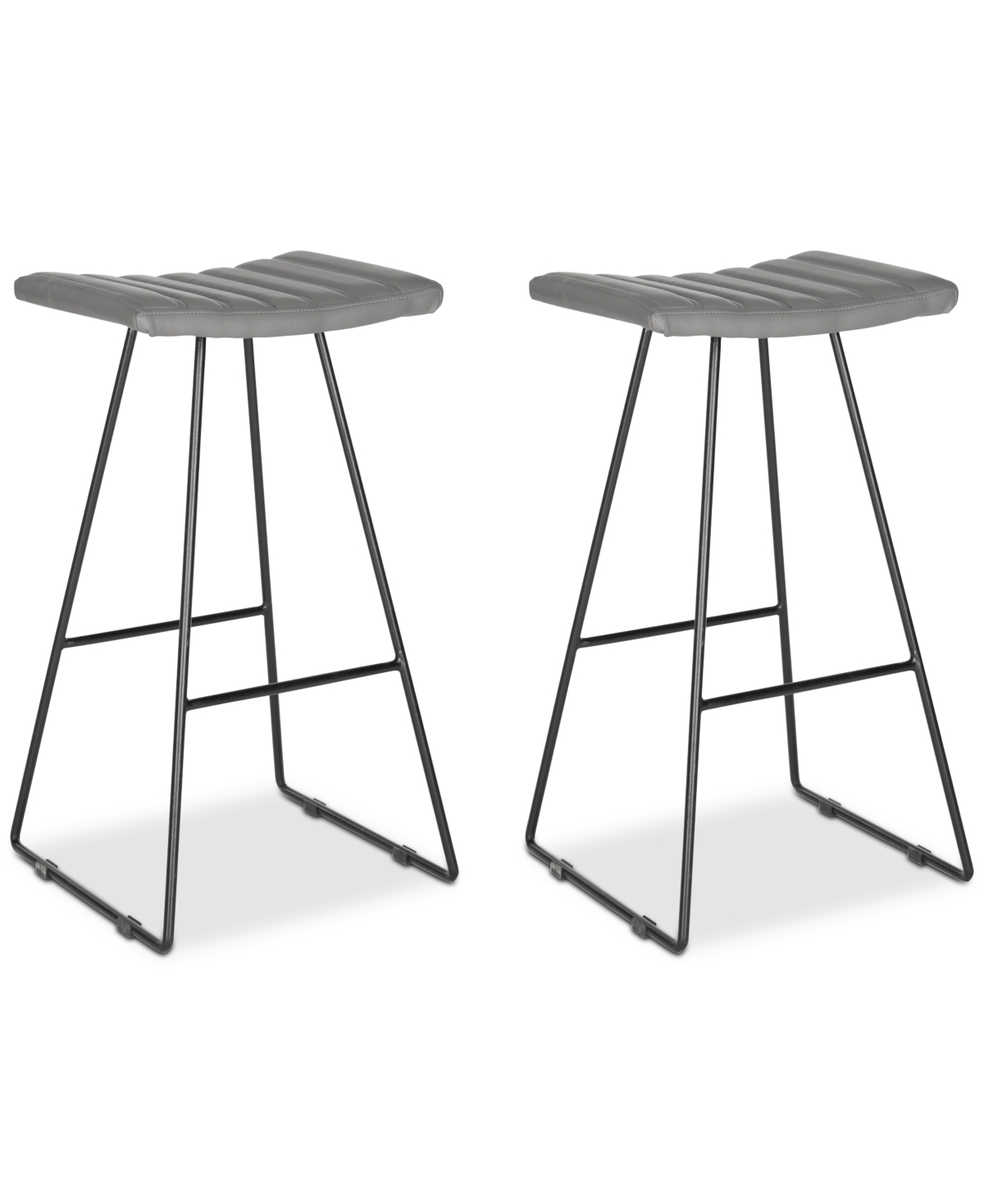 Click here for Nicklin Bar Stool (Set Of 2) - Grey prices