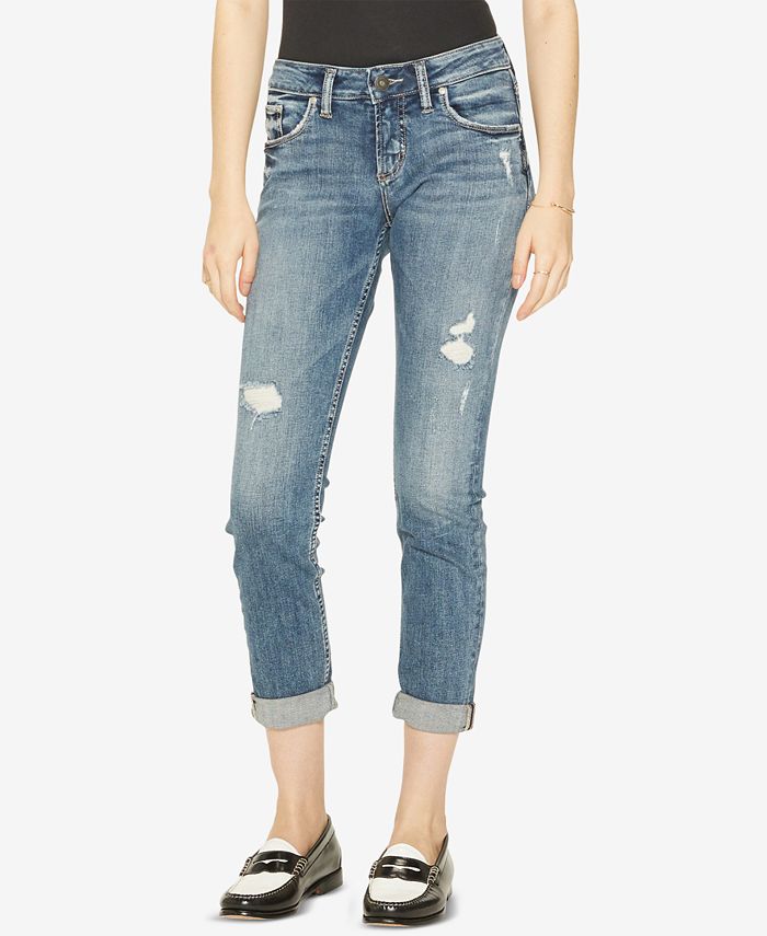 Silver Jeans Co. Sam Boyfriend Jeans - Macy's