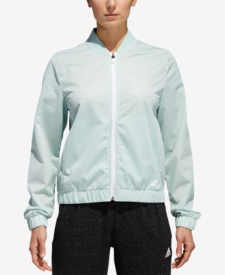 adidas Mesh Bomber Jacket - Macy's