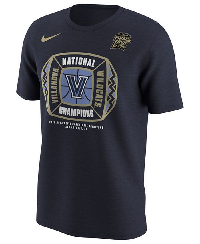 Nike Men's Villanova Wildcats National Champ Locker Room T-Shirt - Macy's