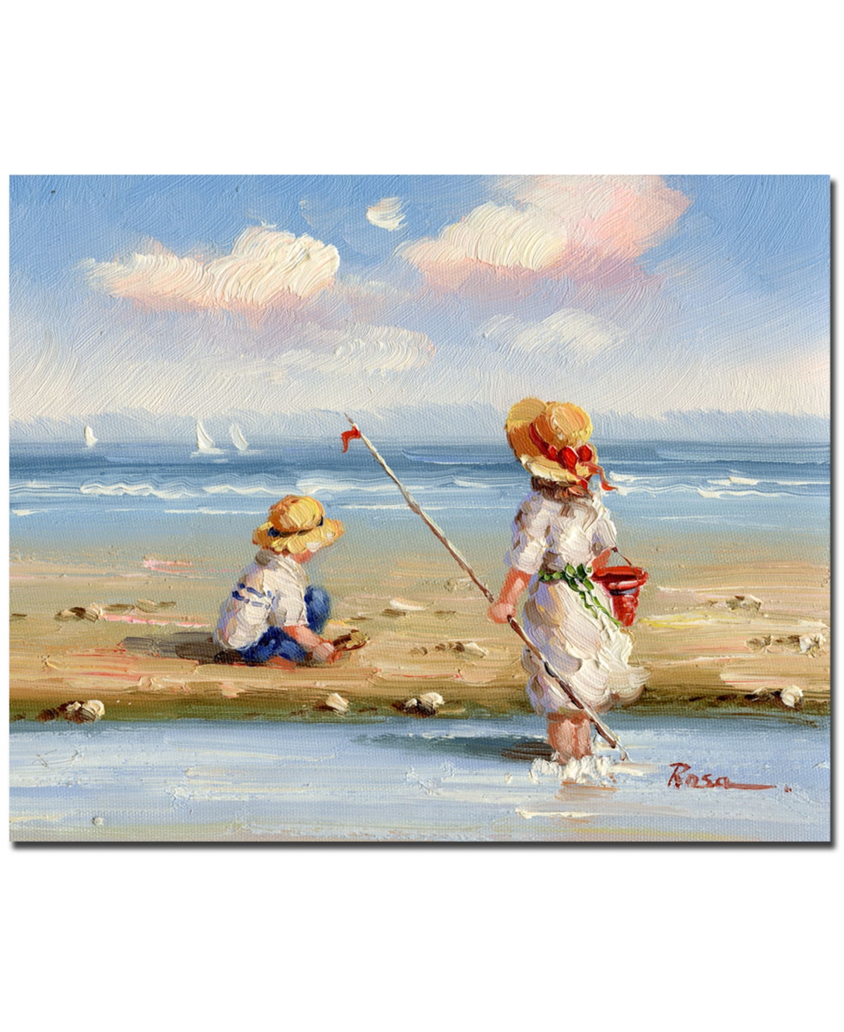 Click here for At the Beach Iii 26 x 32 Canvas Wall Art prices