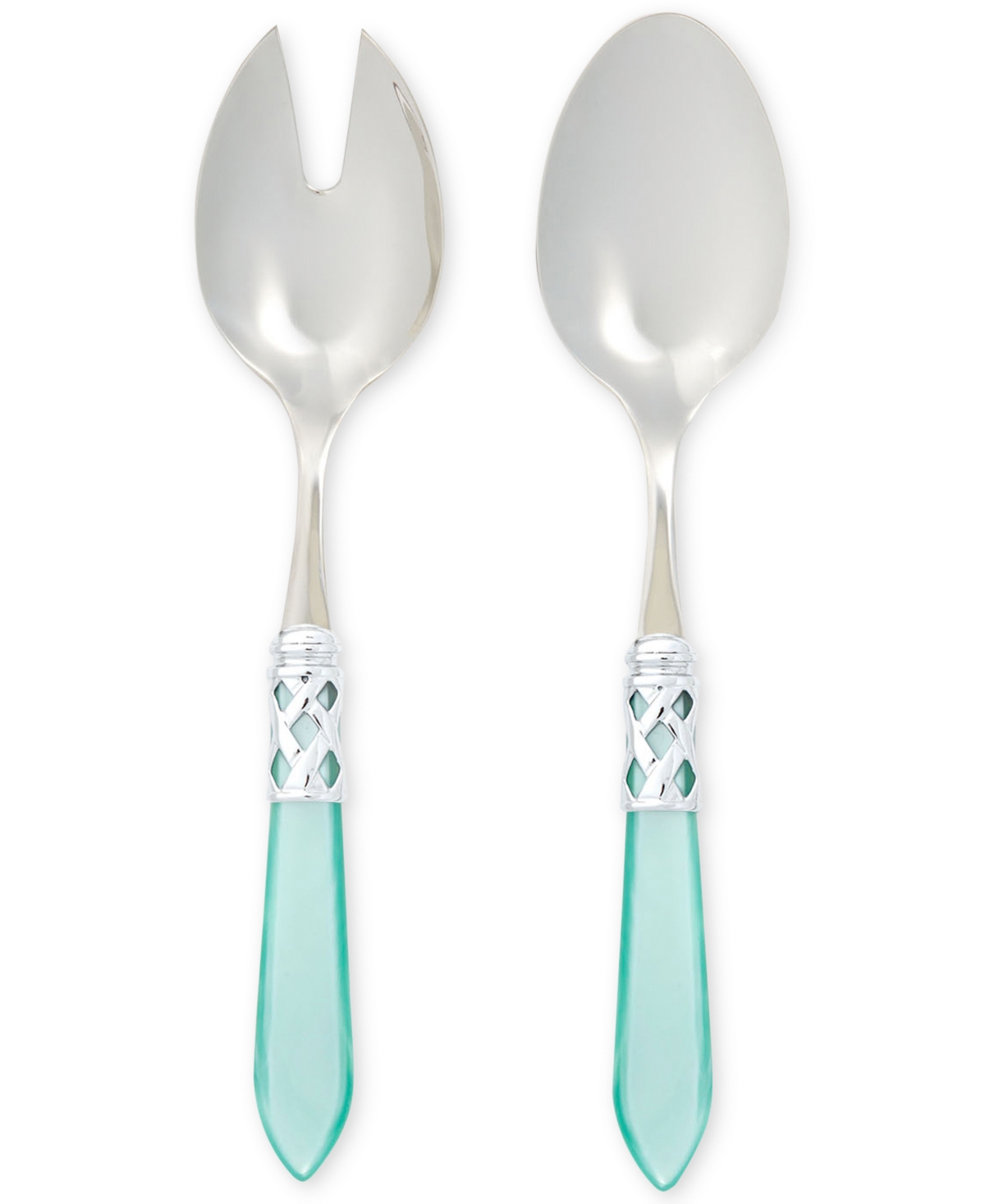 Click here for Vietri Aladdin Brilliant 2-Pc. Salad Server Set -... prices