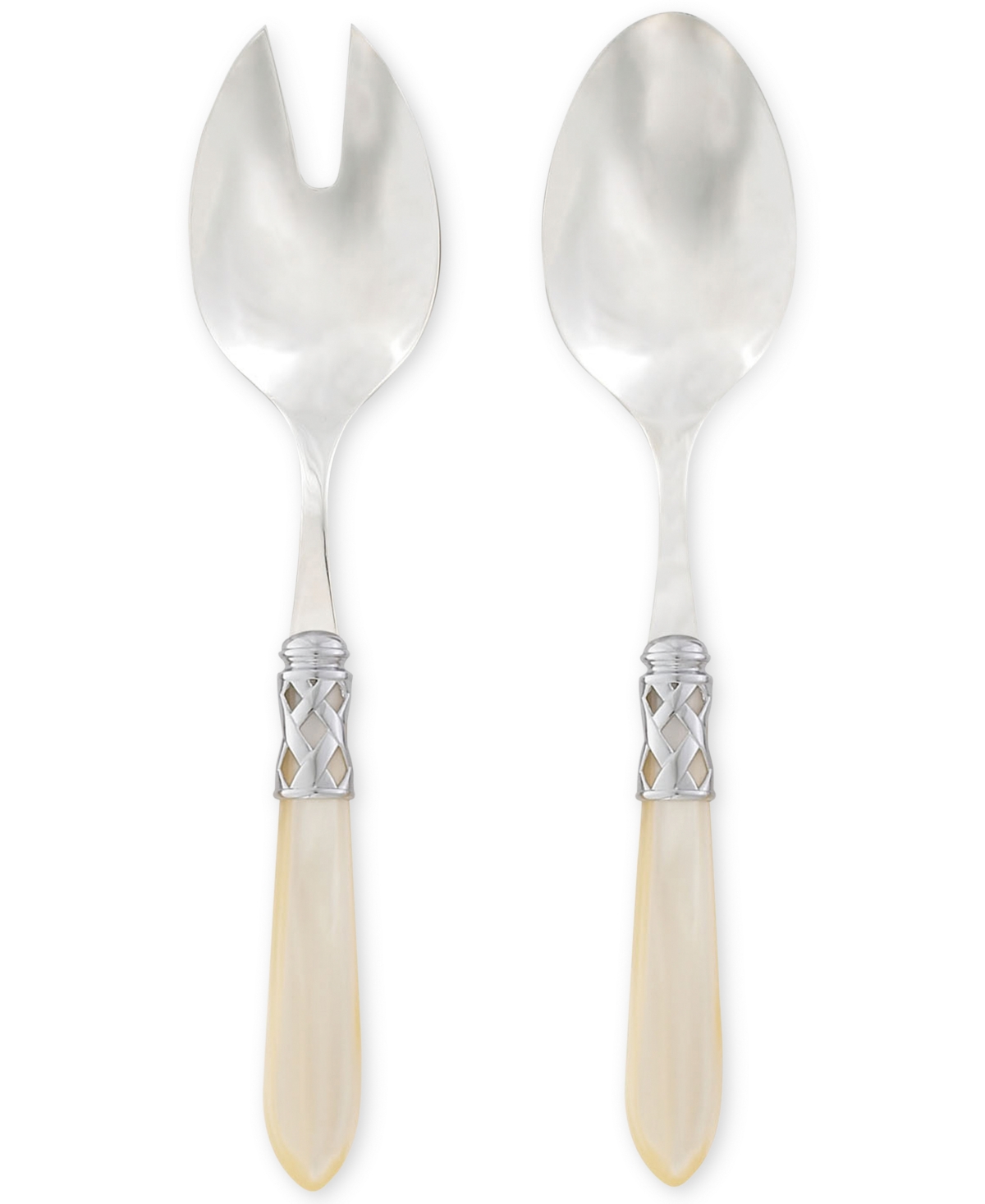 Click here for Vietri Aladdin Brilliant 2-Pc. Salad Server Set -... prices