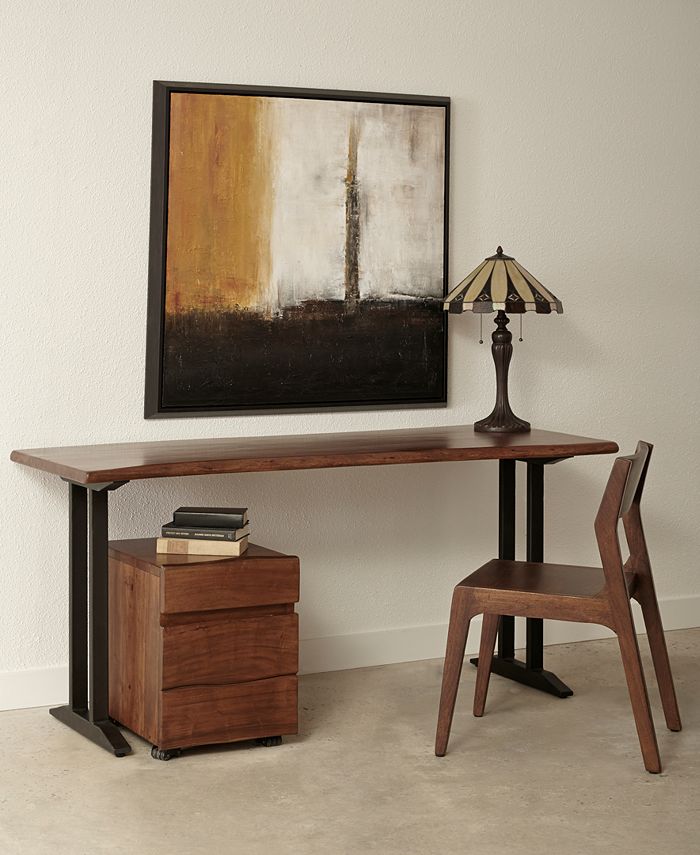 Coast to Coast Live Edge Writing Desk, Quick Ship - Macy's
