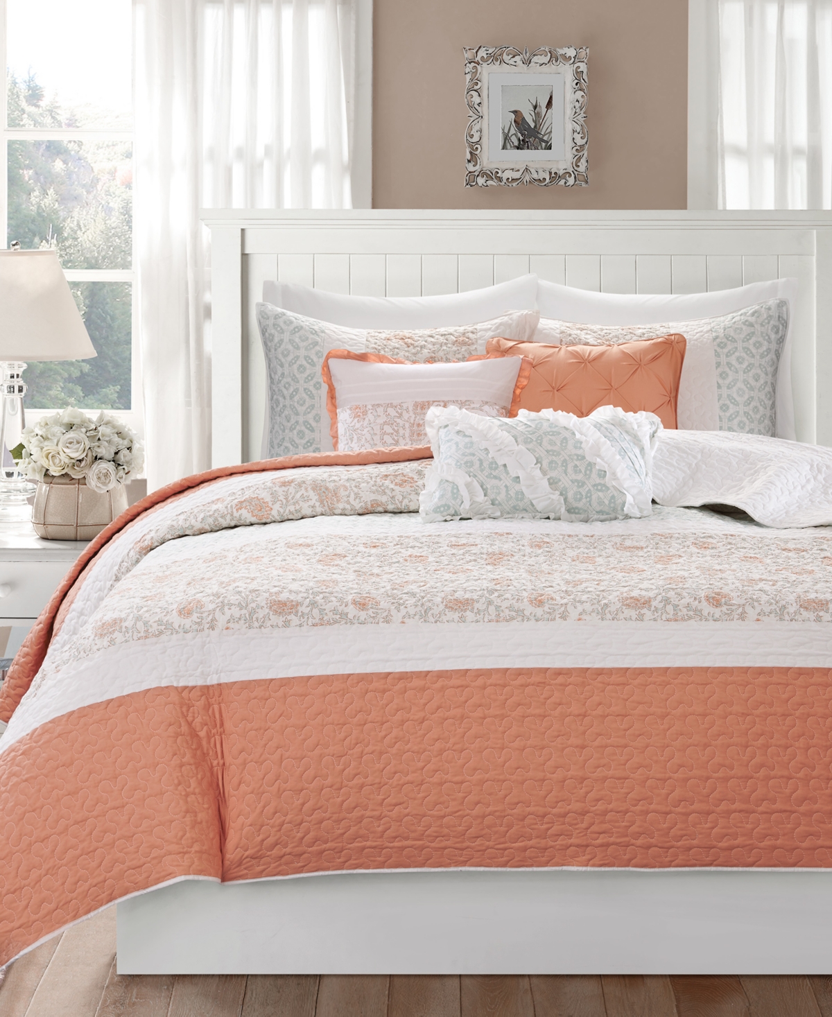 Click here for Madison Park Dawn 6-Pc. Quilt Set  Full/Queen - Co... prices