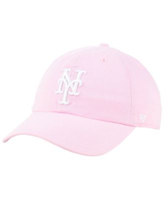 '47 Brand New York Mets Pink CLEAN UP Cap - Macy's