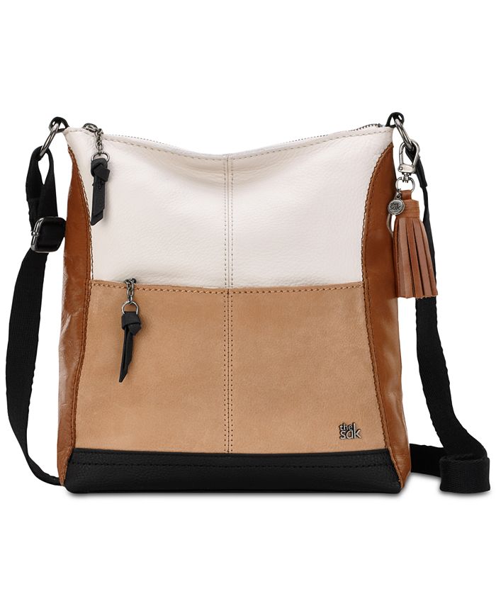 The Sak Colorblock Lucia Small Leather Crossbody - Macy's