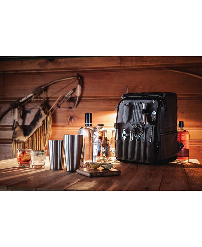 Legacy by Picnic Time Bar-Backpack Portable Cocktail Set - Macy's