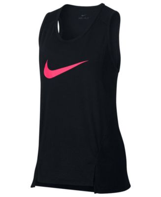 Nike Big Girls Dry Elite Logo-Print Basketball Tank Top - Macy's