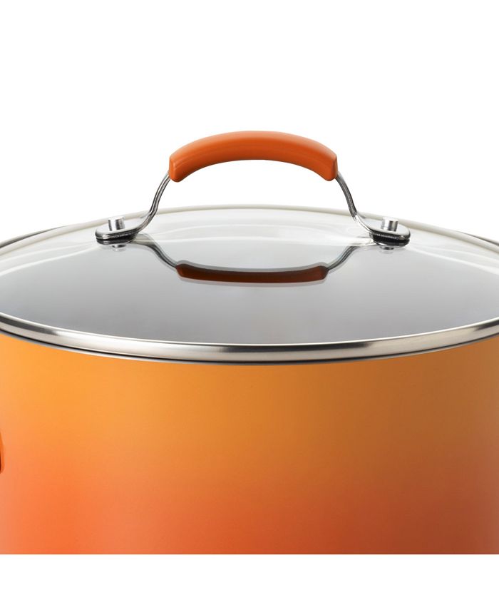 Rachael Ray Classic Brights Hard Enamel Non Stick 3 Qt Saucepan And Lid