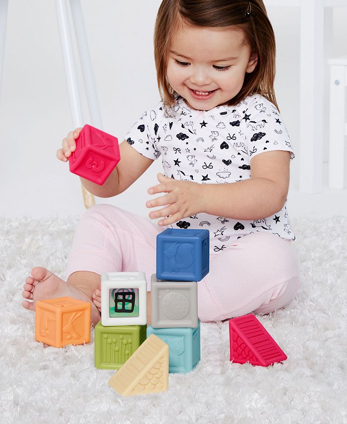 Skip Hop Vibrant Village Squeeze & Squeak Blocks - Macy's