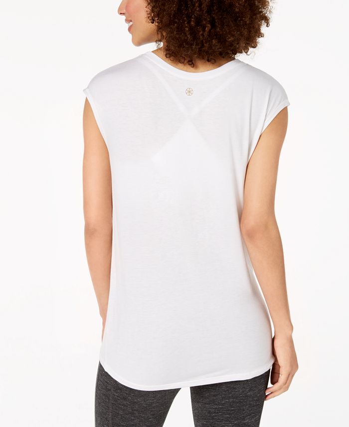 Gaiam Elephant Graphic Yoga Top - Macy's
