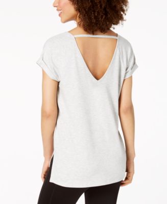 Ideology V-Back T-Shirt, Created for Macy's - Macy's