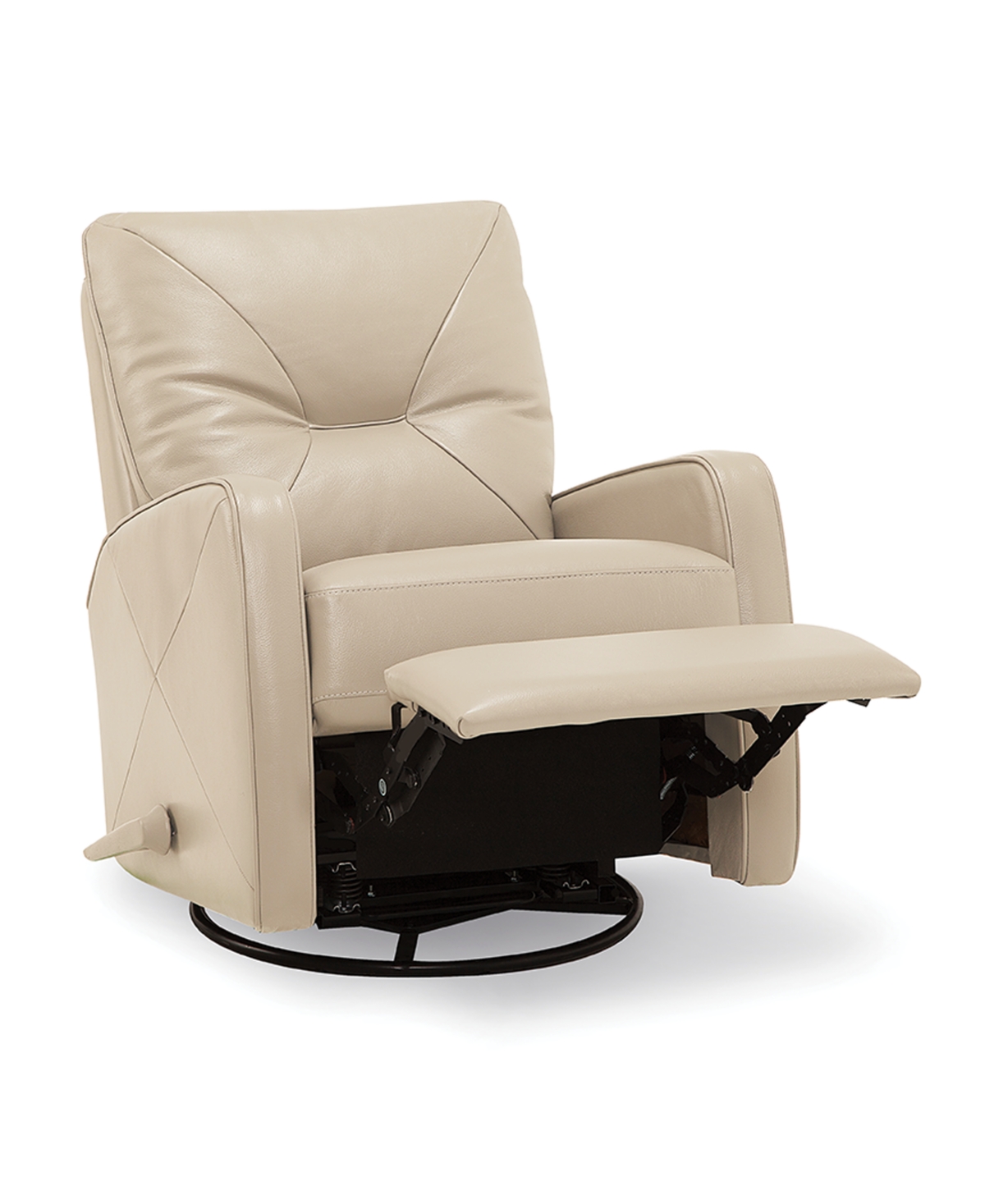 Click here for Finchley Leather Swivel Rocker Recliner - Lace (Sp... prices