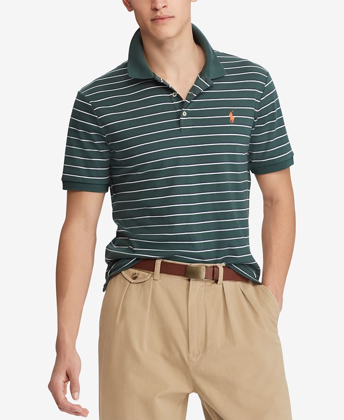 Polo Ralph Lauren Men's Custom Slim Fit Soft Touch Polo - Macy's