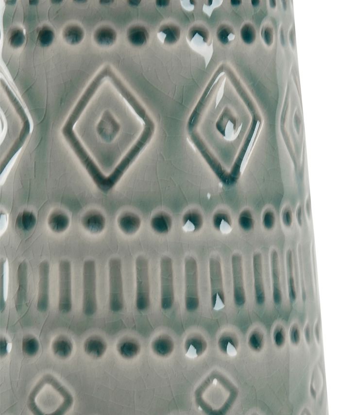 JLA Home Madison Park Davos Ceramic Candle Holder - Macy's