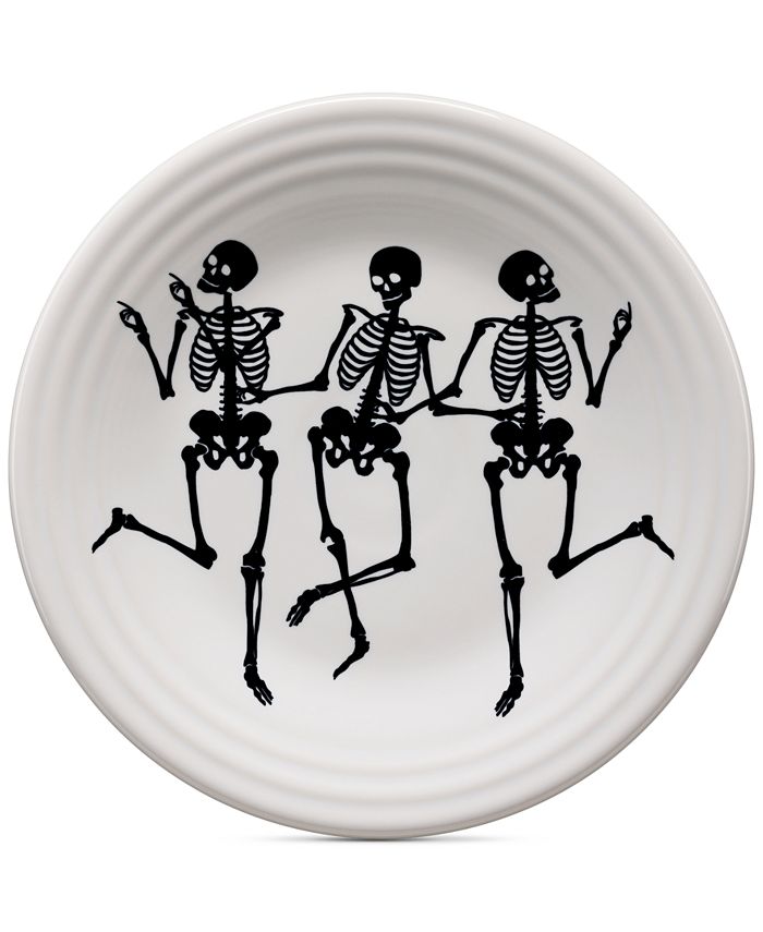 Fiesta CLOSEOUT! Skeleton Lunch Plate - Macy's