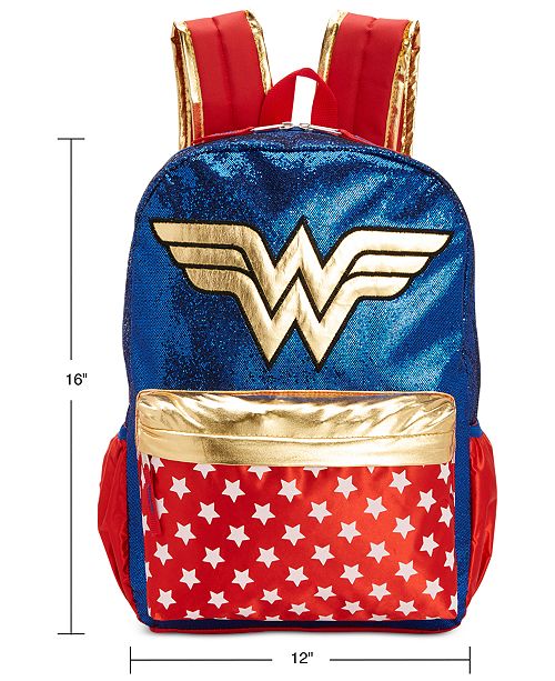 DC Comics Wonder Woman Backpack, Little & Big Girls & Reviews - All ...