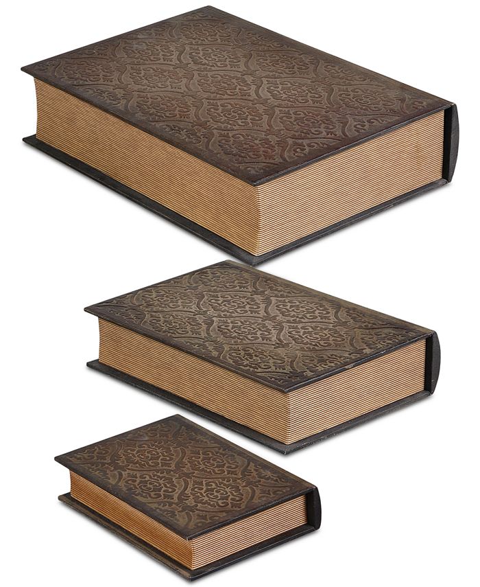 Uttermost Script Boxes, Set of 3 - Macy's