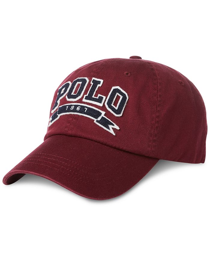 Polo Ralph Lauren Men's Cotton Twill Baseball Cap - Macy's