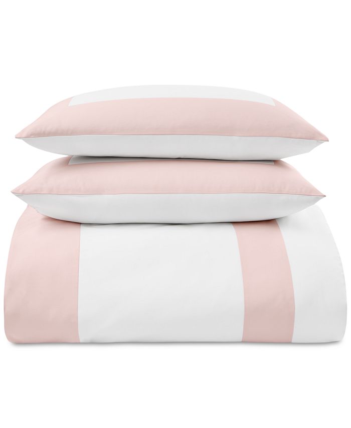 Charter Club Colorblock Black 3-Pc. King Duvet Cover Set, Created for ...