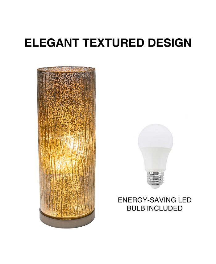 Lavish Home Tree Bark LED Table Lamp - Macy's