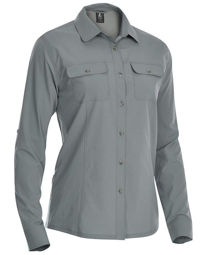 Eastern Mountain Sports EMS® Women's Techwick® Traverse UPF Shirt - Macy's